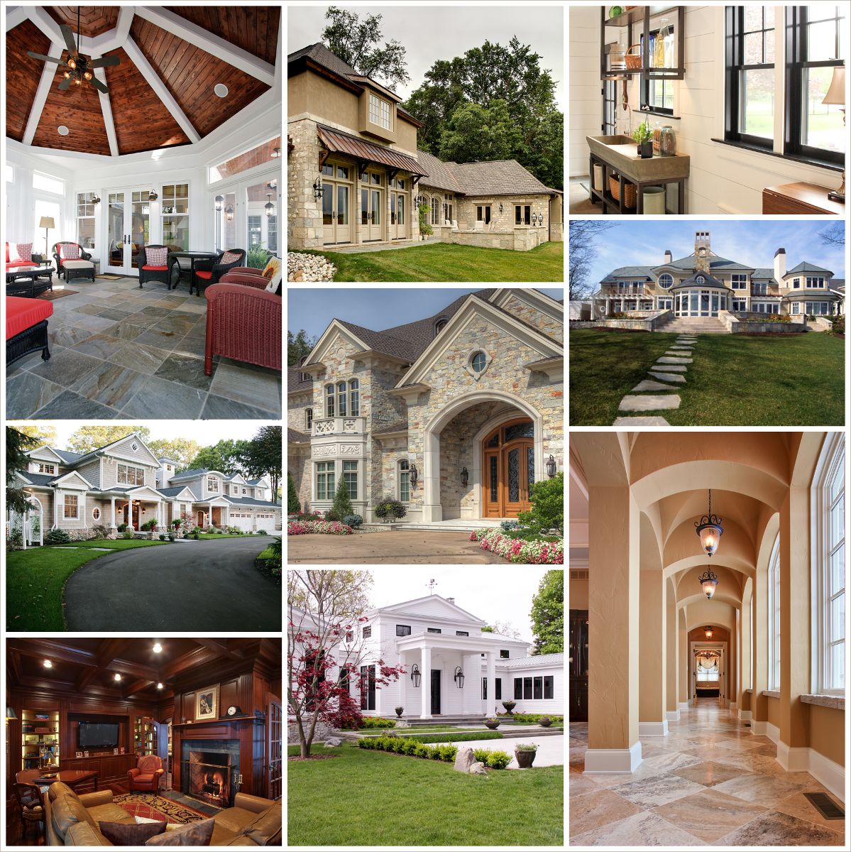 Photo Tour of Fine Custom Homes Built by Martin Bros. Contracting ...